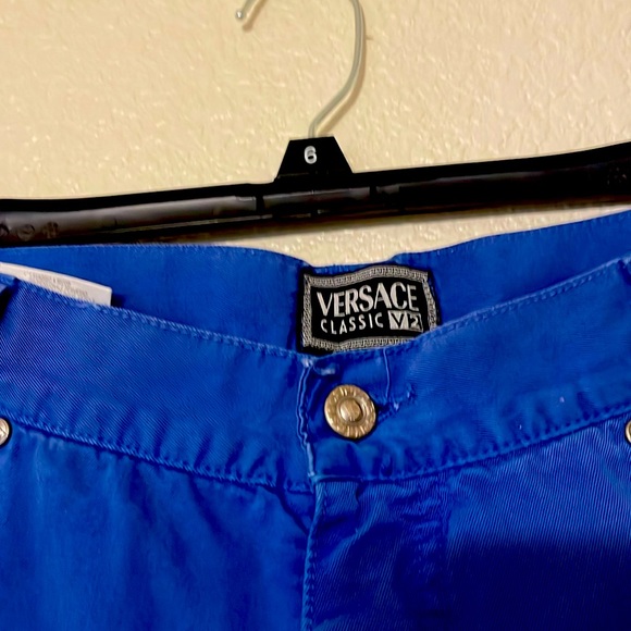 Versace | Pants | Versace V2 Classic Blue Pants 994 | Poshmark